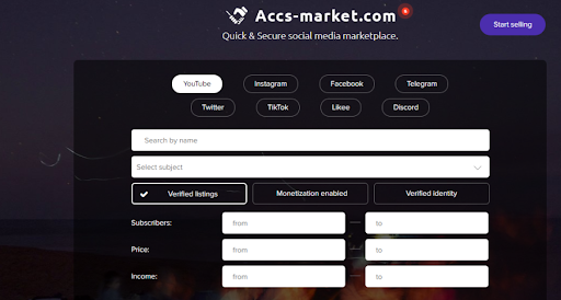 15 Best Sites to Buy and Sell YouTube Channel