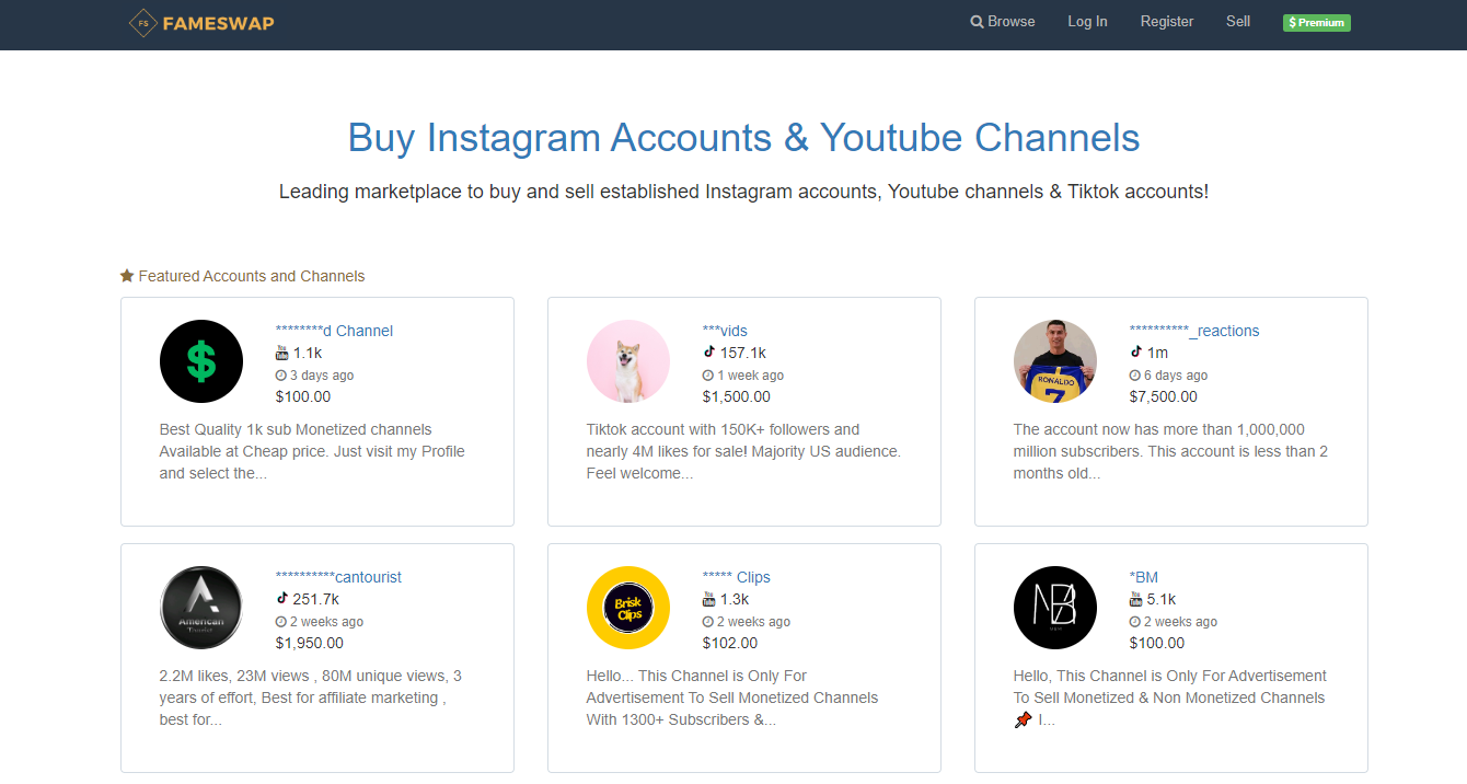 9 Best Sites to Buy & Sell Instagram Accounts in 2025 - Viralyft